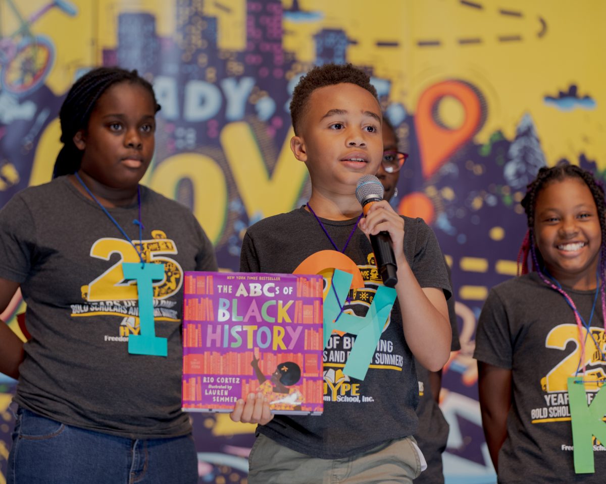 HYPE Freedom School – Eliminating summer learning loss through literacy